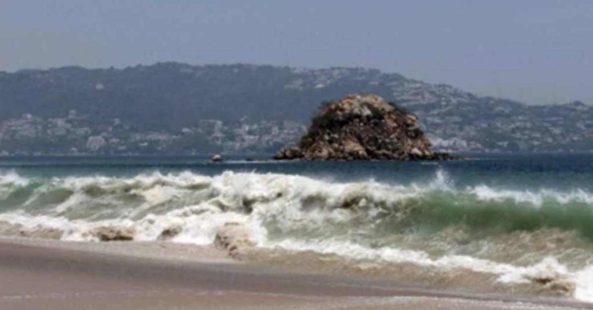 Se acentúa mar de fondo en Pacifico mexicano